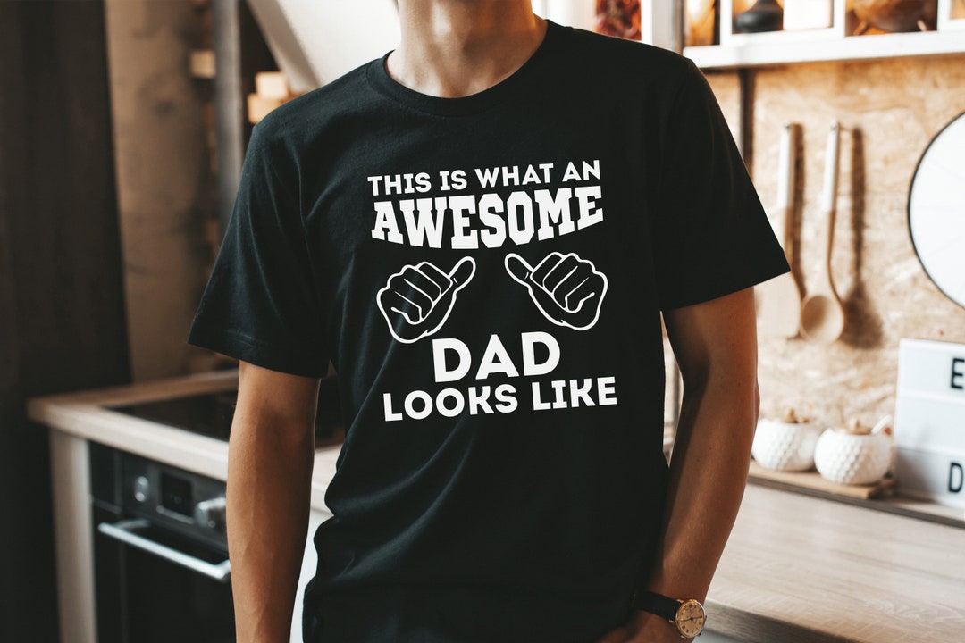Awesome Dad T Shirt, Best Dad Tee, Dad Jokes Shirt, Dad Shirt, Funny ...