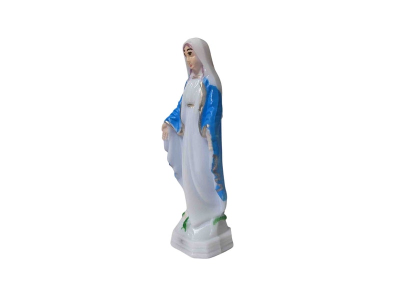 Our Lady of Grace the Blessed Virgin Mary Miniature Plastic Statue ...