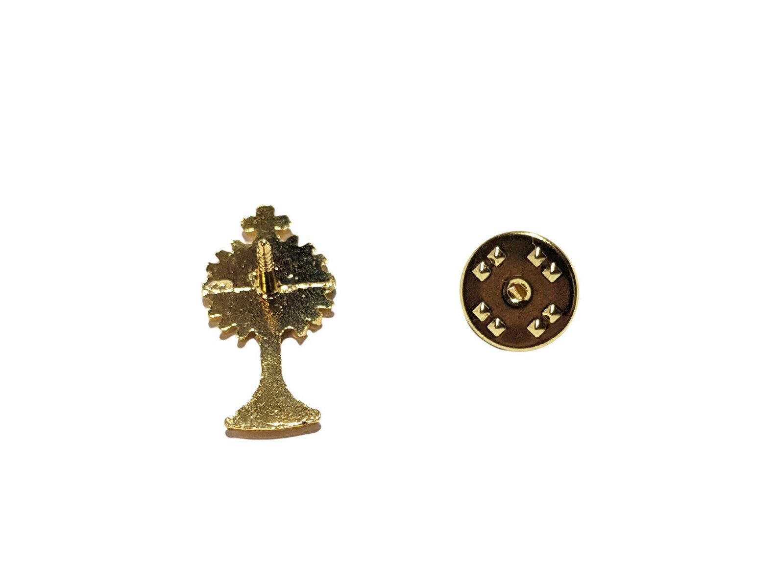 Miniature Monstrance Holy Eucharist Gold Plated Alloy Metal Charm Pin ...