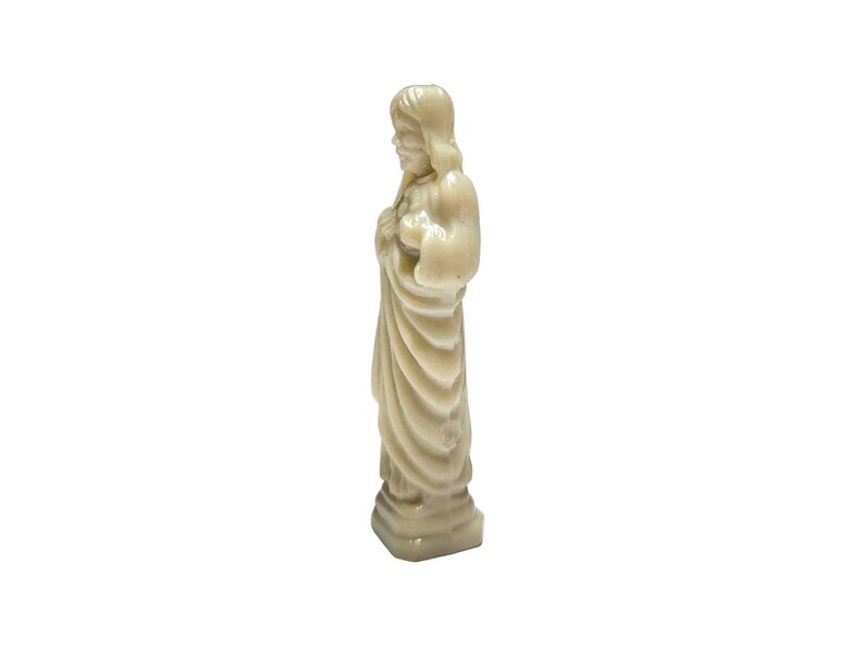 Sacred Heart of Jesus Figurine Miniature Plastic Statue - Etsy