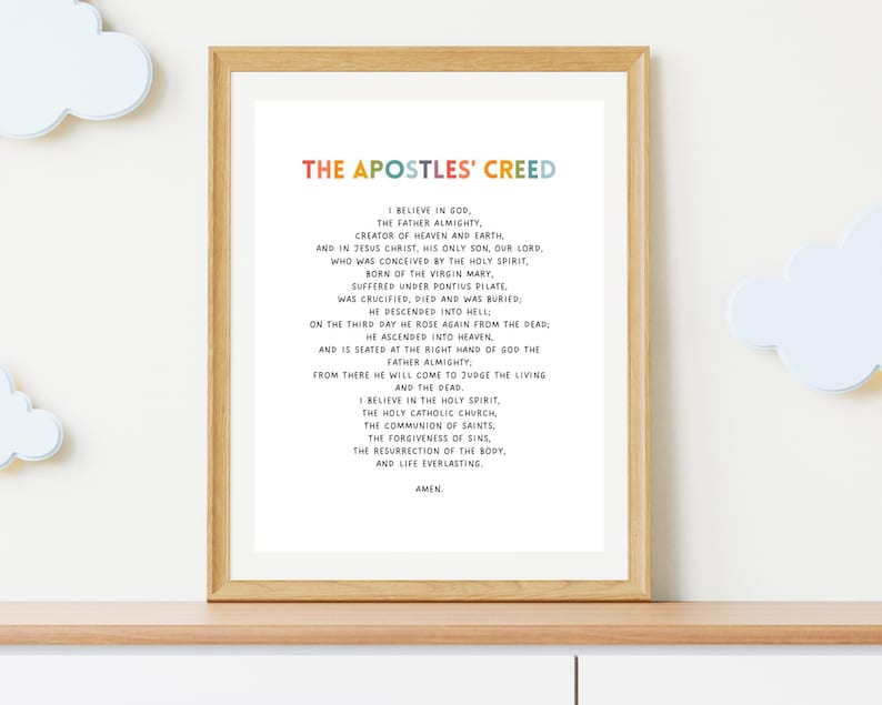 Catholic Prayer Posters Printable | PDF Digital Download | Prayer ...