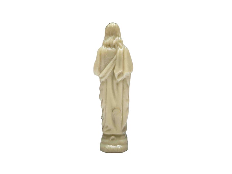 Sacred Heart of Jesus Figurine Miniature Plastic Statue - Etsy