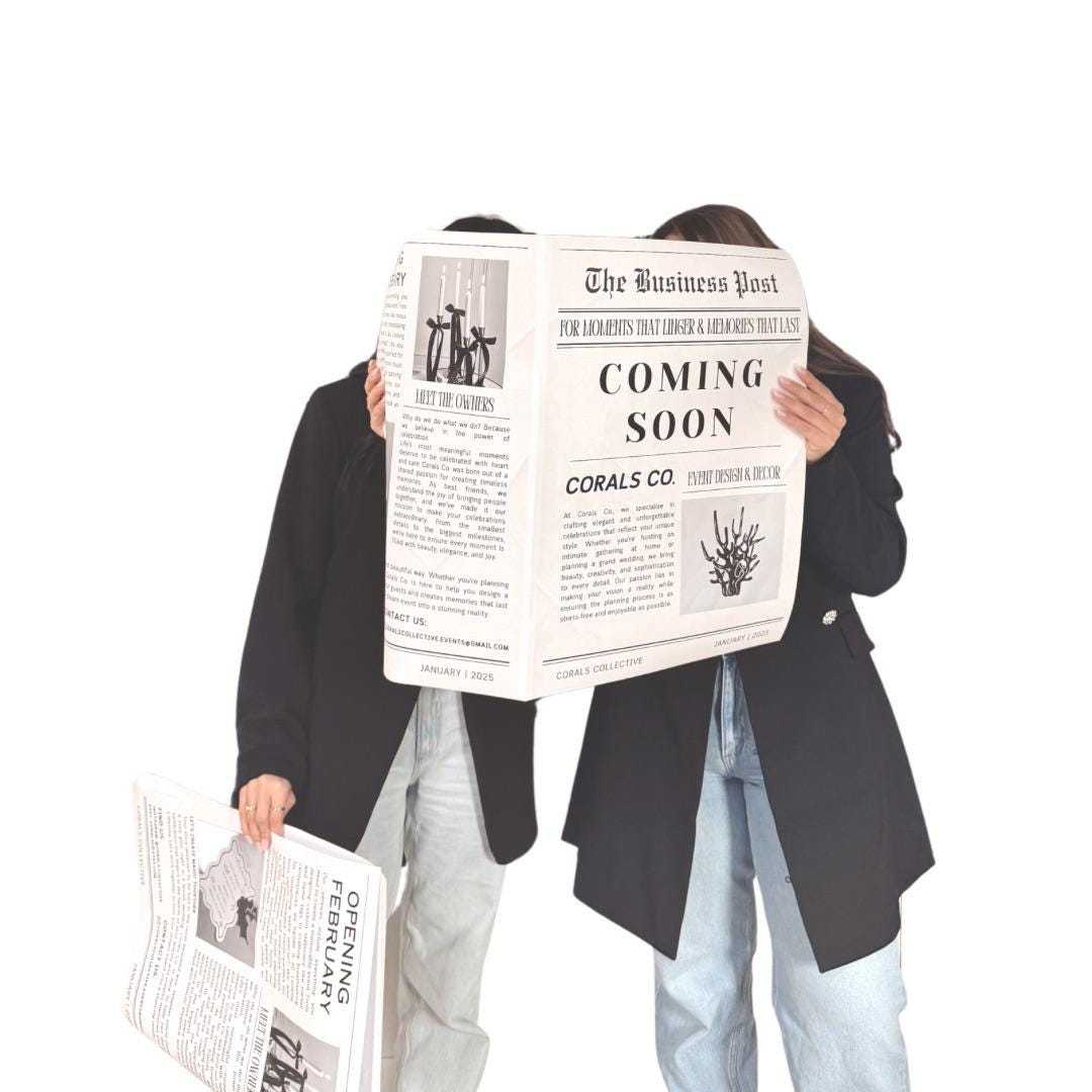 Customizable Newspaper Template | Editable Pdf/canva - Etsy