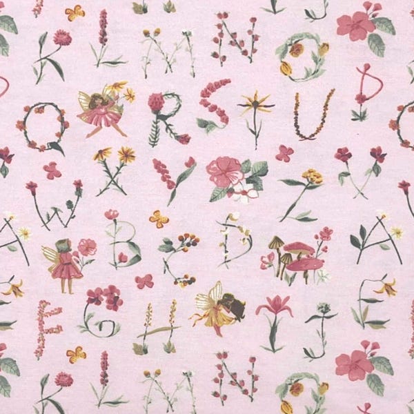 Fabric Alphabet Etsy