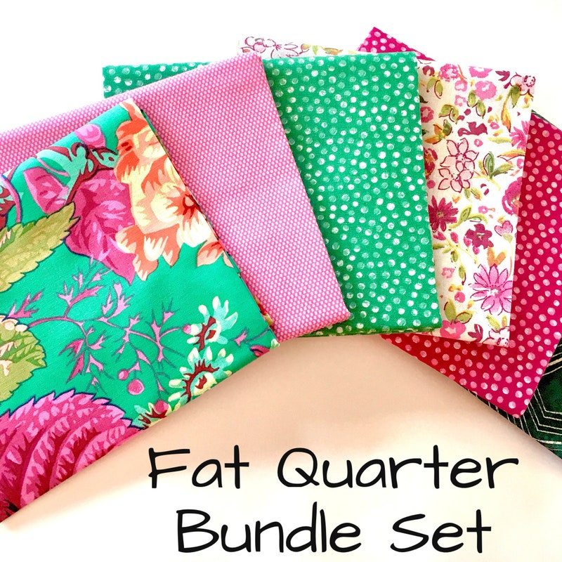 Fat Quarters Pink - Etsy