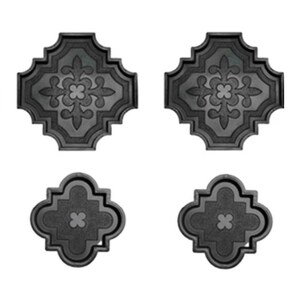 Clover SET 2, or 4, 6, 8, 10 or 12 Plastic Mold for Concrete Paving ...