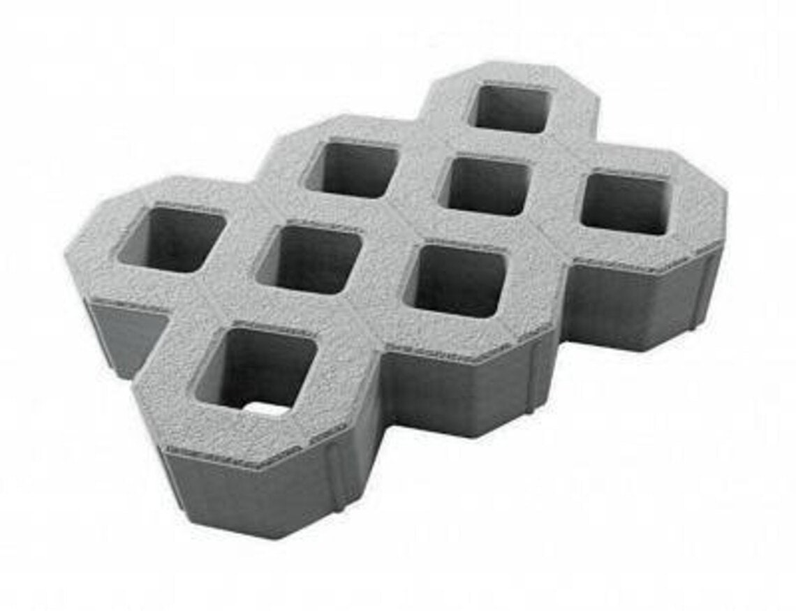 Paver Mold Concrete Paving Slabs, Eco Parking Grass Pavers, Concrete ...