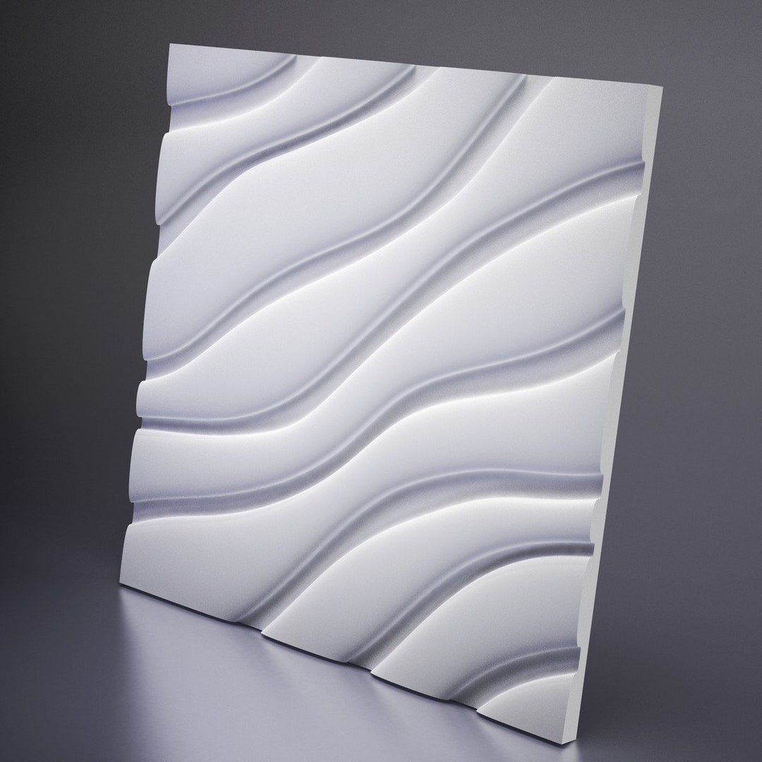 Formen 3D Panel Gips Gips oder Beton Fliese für - Etsy.de
