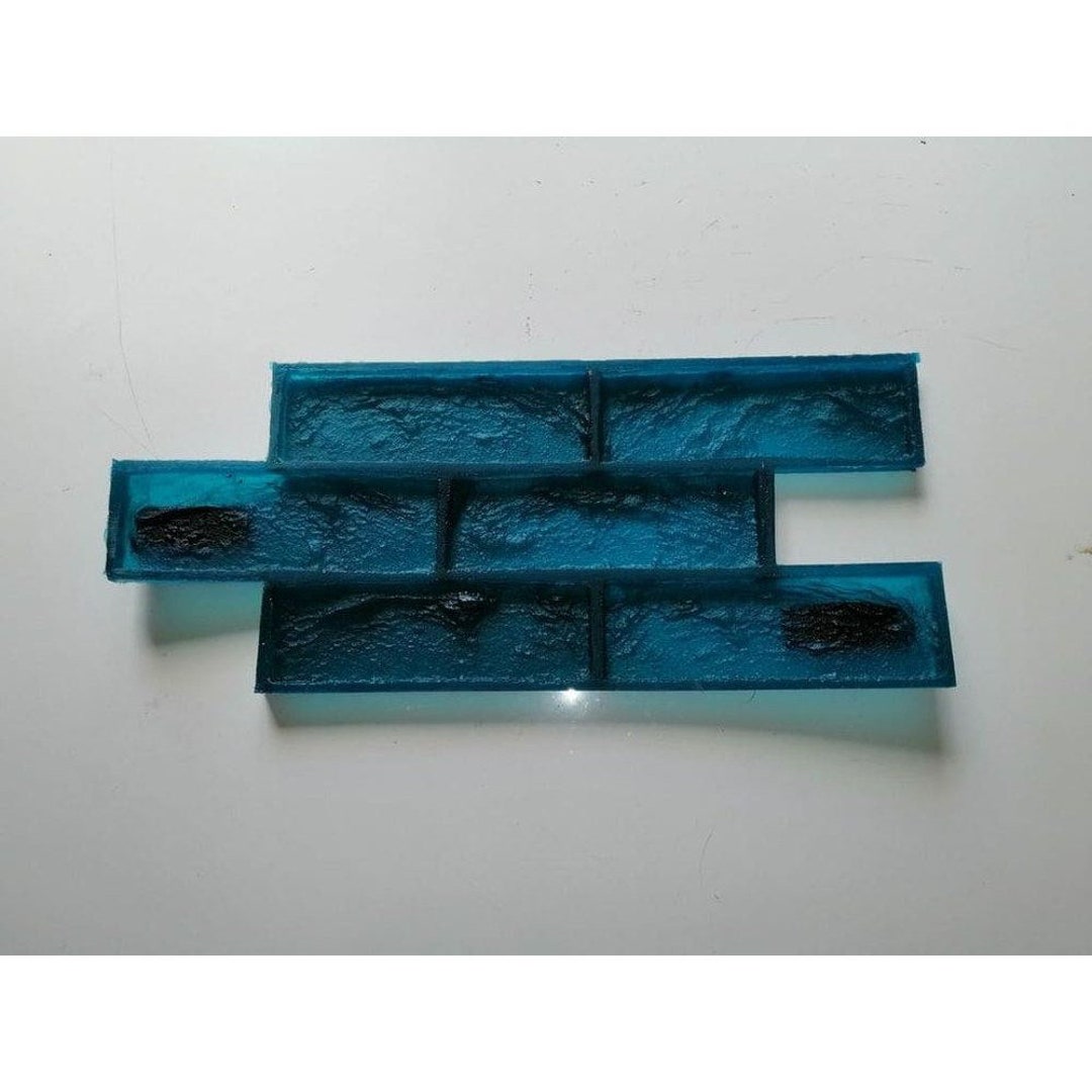 Polyurethane Stamp brick for Imprints on Concrete or Plaster. Pattern ...