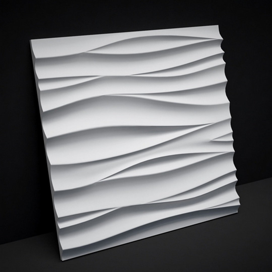 Plastic Mold for Wall 3D Panel for Plaster gypsum or Concrete Tile for ...