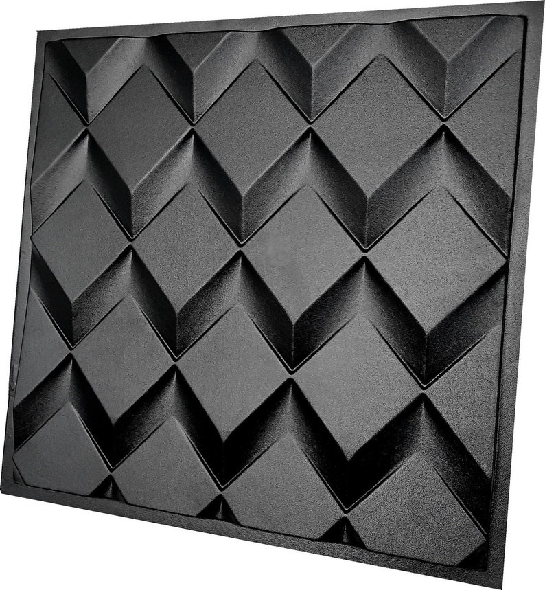 Polygon Gießform 3D Panel gips Gips oder Beton Fliese für dekorative ...