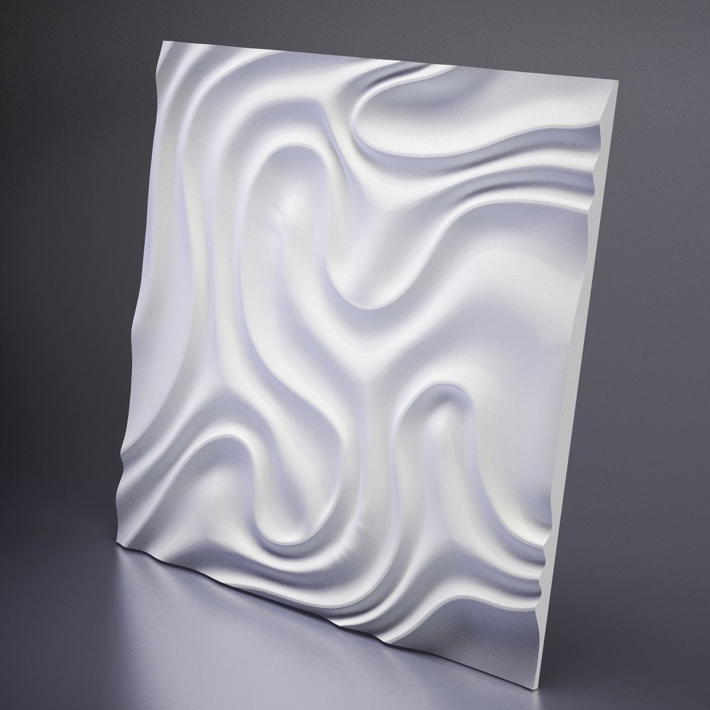 3d Wall Panel Mold, Gypsum Decorative Tile, DIY Wall Cladding, Plaster ...