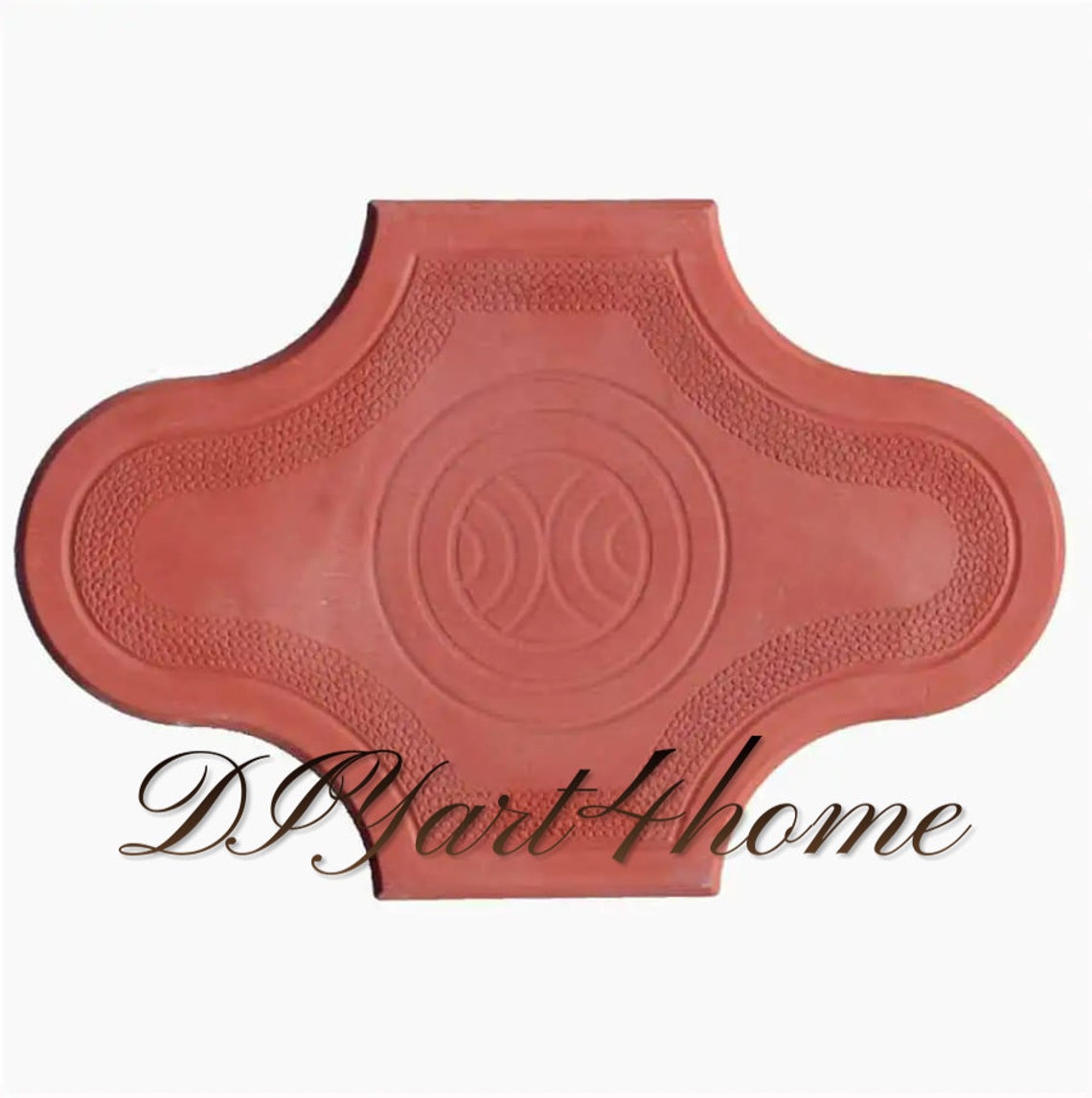 Paving Slabs Mold Clover 1/5 Plastic Mold for Concrete, Stone Pattern ...