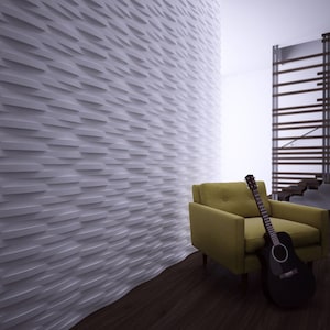 Mold 3D Panel Plaster gypsum or Concrete Tile for Decorative Wall ...