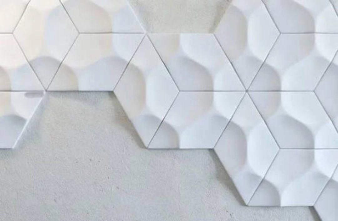 Convex Plastic Mold for Wall 3D Panel for Plaster gypsum or Concrete ...