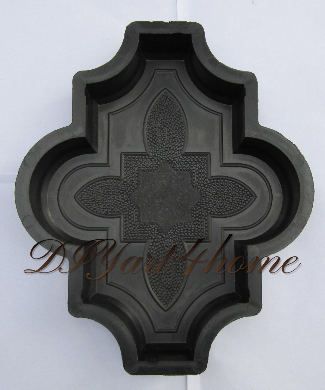 Clover Plastic Mold for Concrete Paving Slabs, Stone Pattern,concrete ...