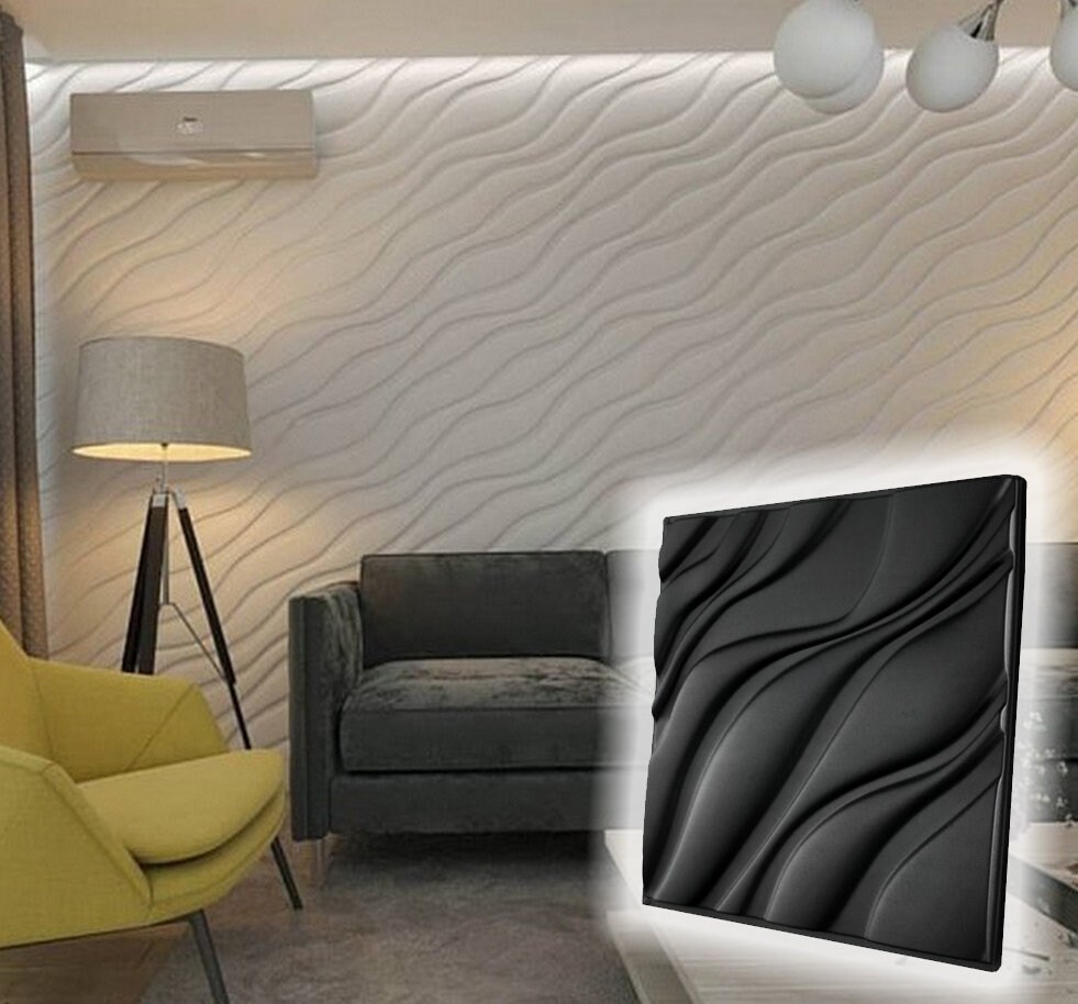 Formen 3D Panel Gips Gips oder Beton Fliese für - Etsy.de