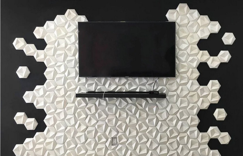 Mould 3D-Panel gips Gips oder Beton Fliese für dekorative Wandplatten M ...