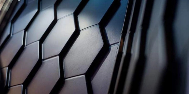 Black Mold 3d Wall Panel DIY, Plaster Gypsum Concrete Decorative Tile ...