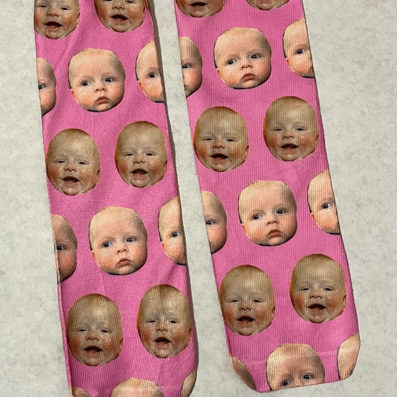 Custom Face Socks - Etsy