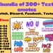 300 Twitch Emotes Bundle Twitch Emotes to Make Your Streams Better Best ...