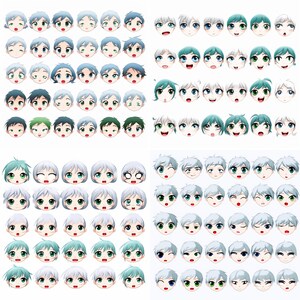 Midjourney Prompts for Inspiring Facial Expression Clipart for Artists ...