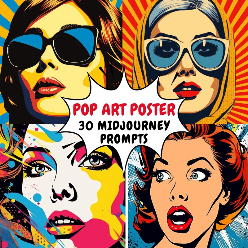Pop Art Poster - Etsy