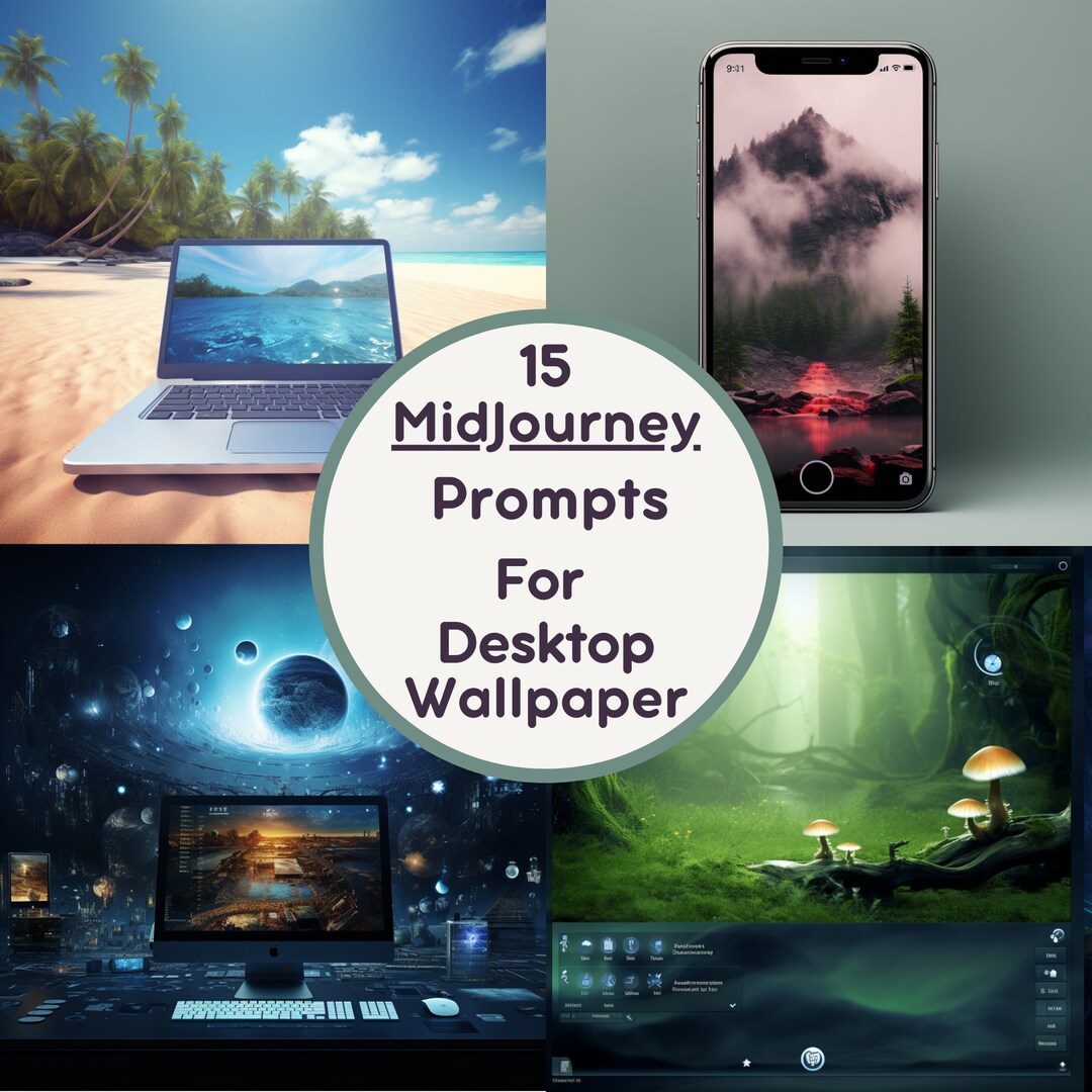 Midjourney Prompt: Inspiring Desktop Wallpaper for Creatives,midjourney ...