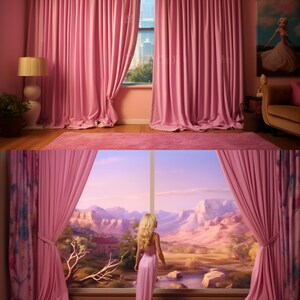 Vibrant Ai Generated Pink Backdrop Using Midjourney, Ai Prompts for ...