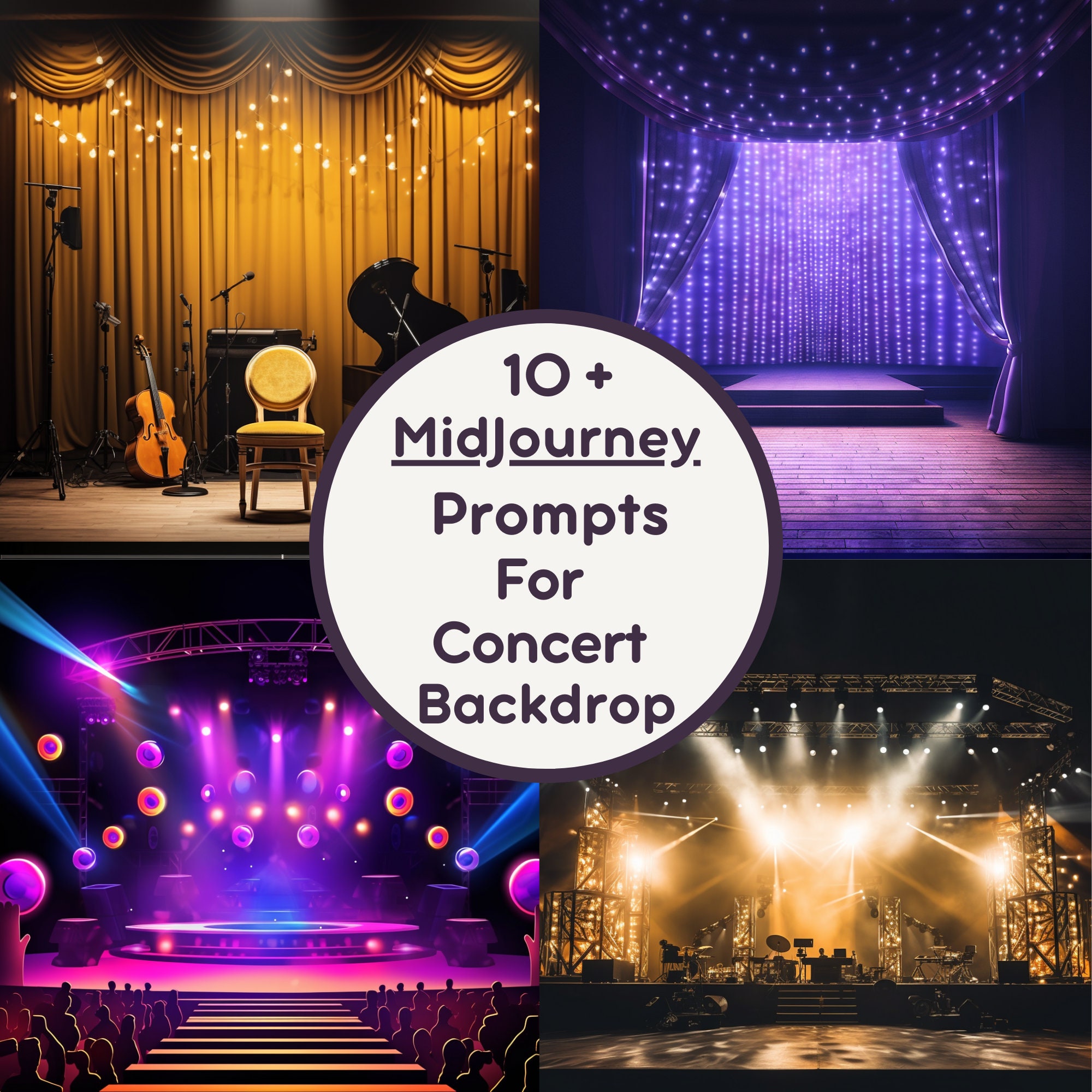 Concert Stage Backdrop