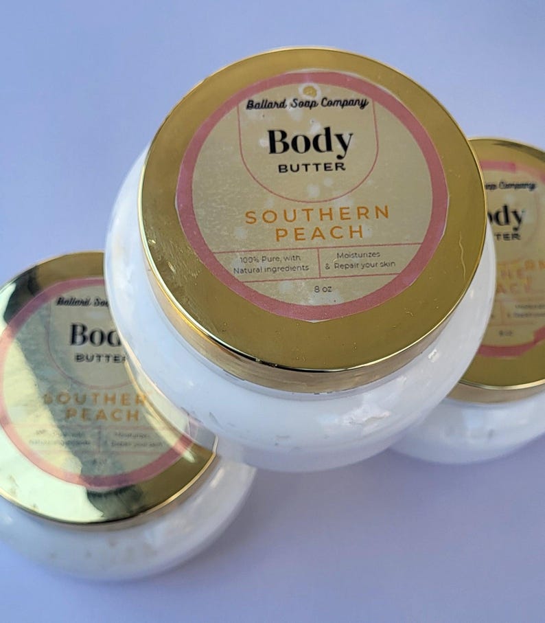 Peach Body Butter - Etsy