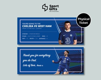 Chelsea Fc Ticket - Etsy