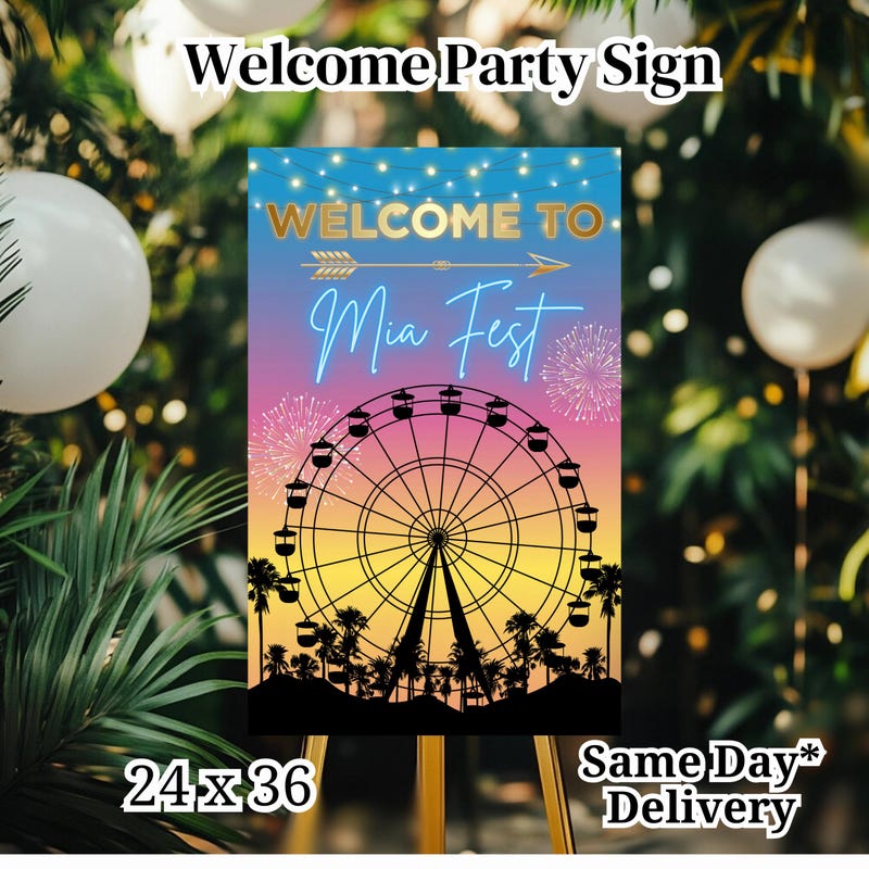 Coachella Party Decor - Etsy