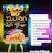 Soul Train Disco Welcome Sign, Boogie Nights Printable Party Sign ...