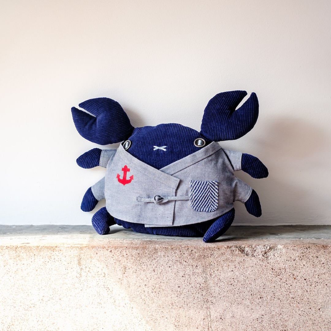 Big Sea Crab Teddy Handmade Cute Stuffed Animal Toy, Modern ...