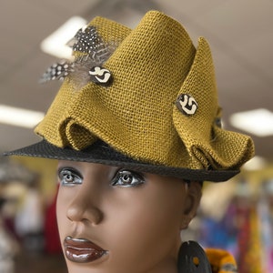 African Hat, Zulu Hat , African Church Hat, African Crown, African ...