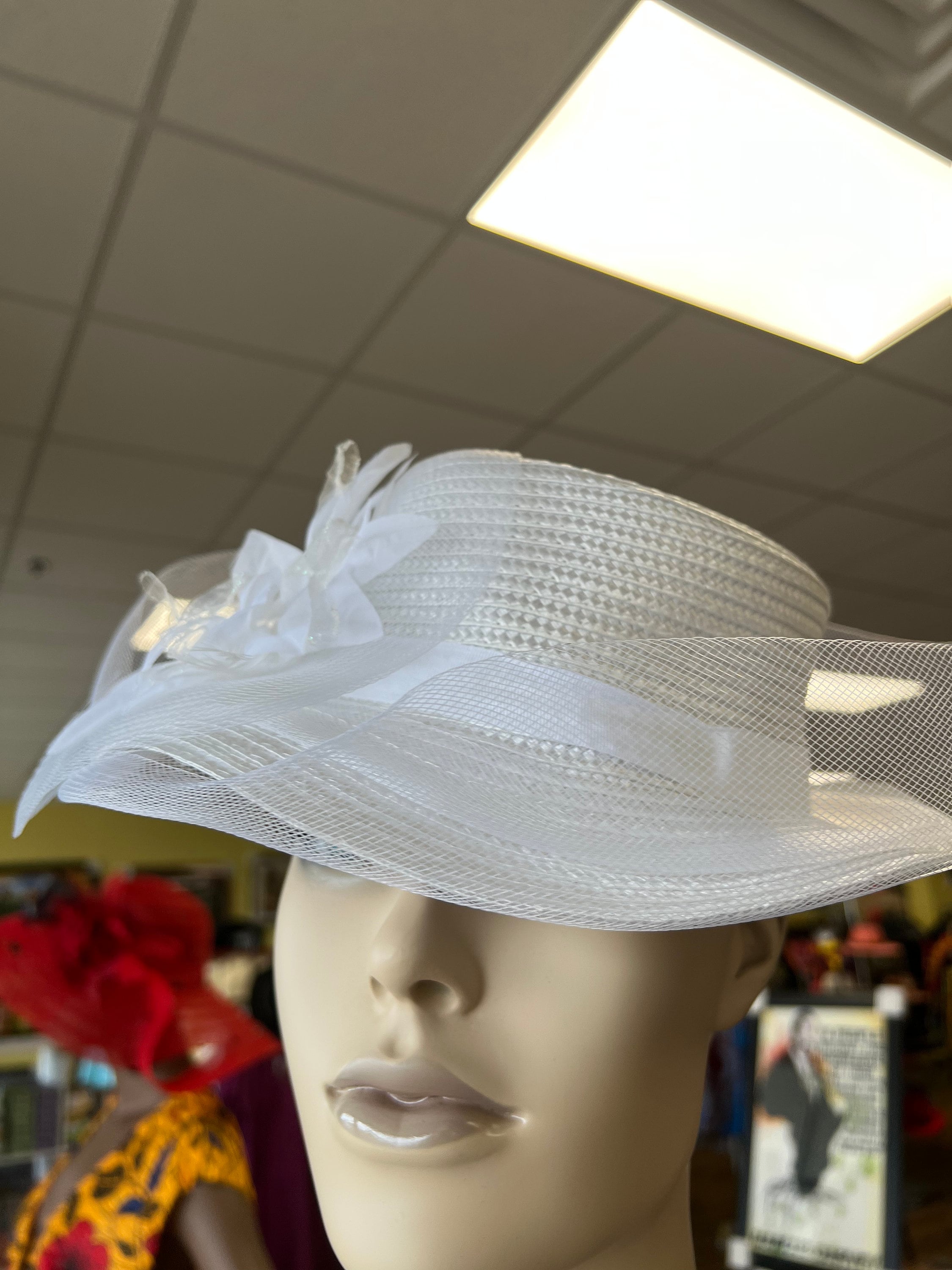 Women Day Hat White Church Hat Tea Party Derby Hat White - Etsy UK