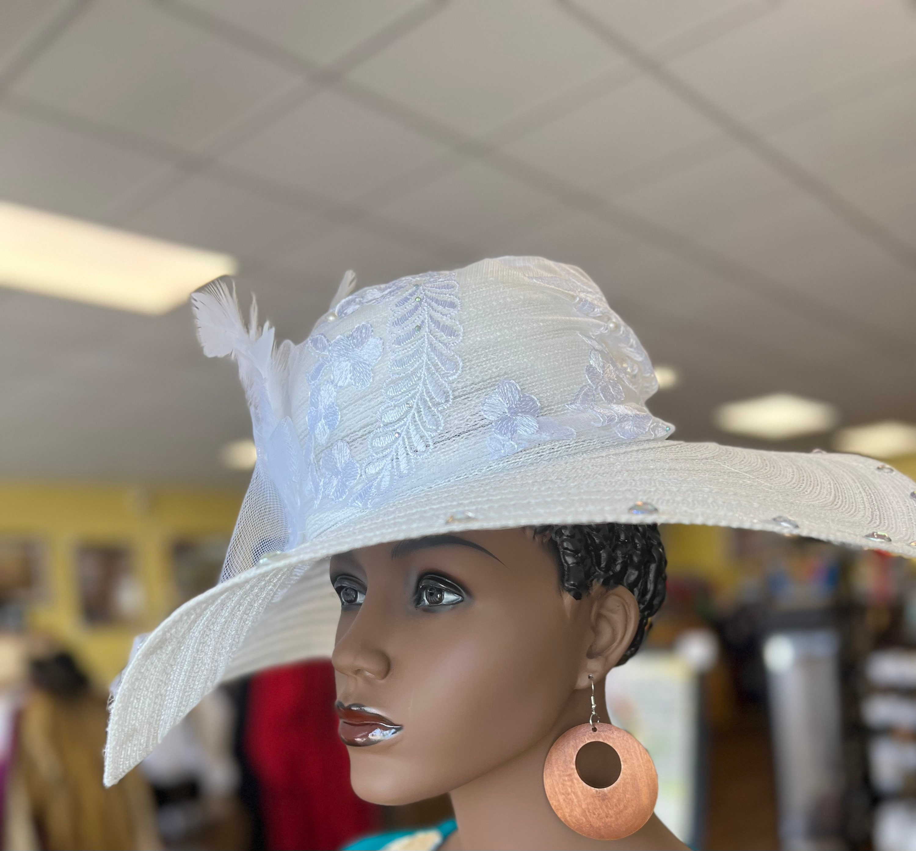 Mothers Day Hat,african Church Hat, Derby Hat, Spring OR Summer Hat ...