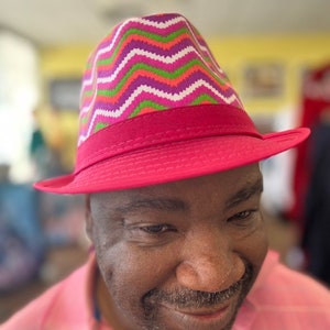 Colorful Fedora,unisex Color Fedora,hats,colorful Hat, Short Brim ...