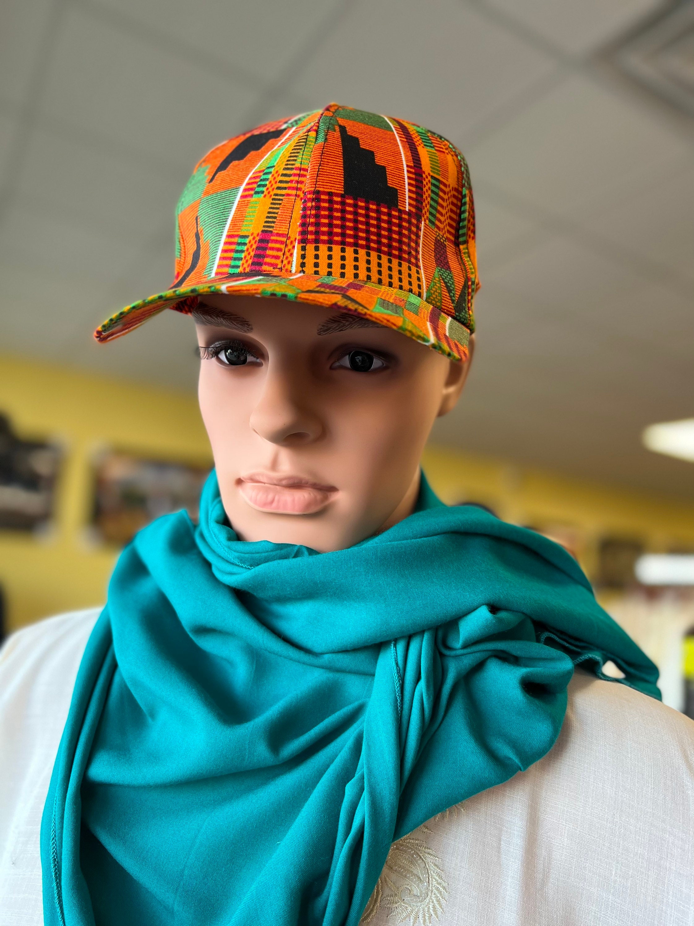 African Kente Cap Men Kente Hat Unisex Kente Hat Etsy Uk