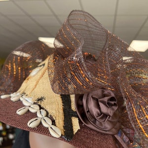 Stylish Fedora, Fashion Show Hat, Zulu Hat , African Church Hat ...