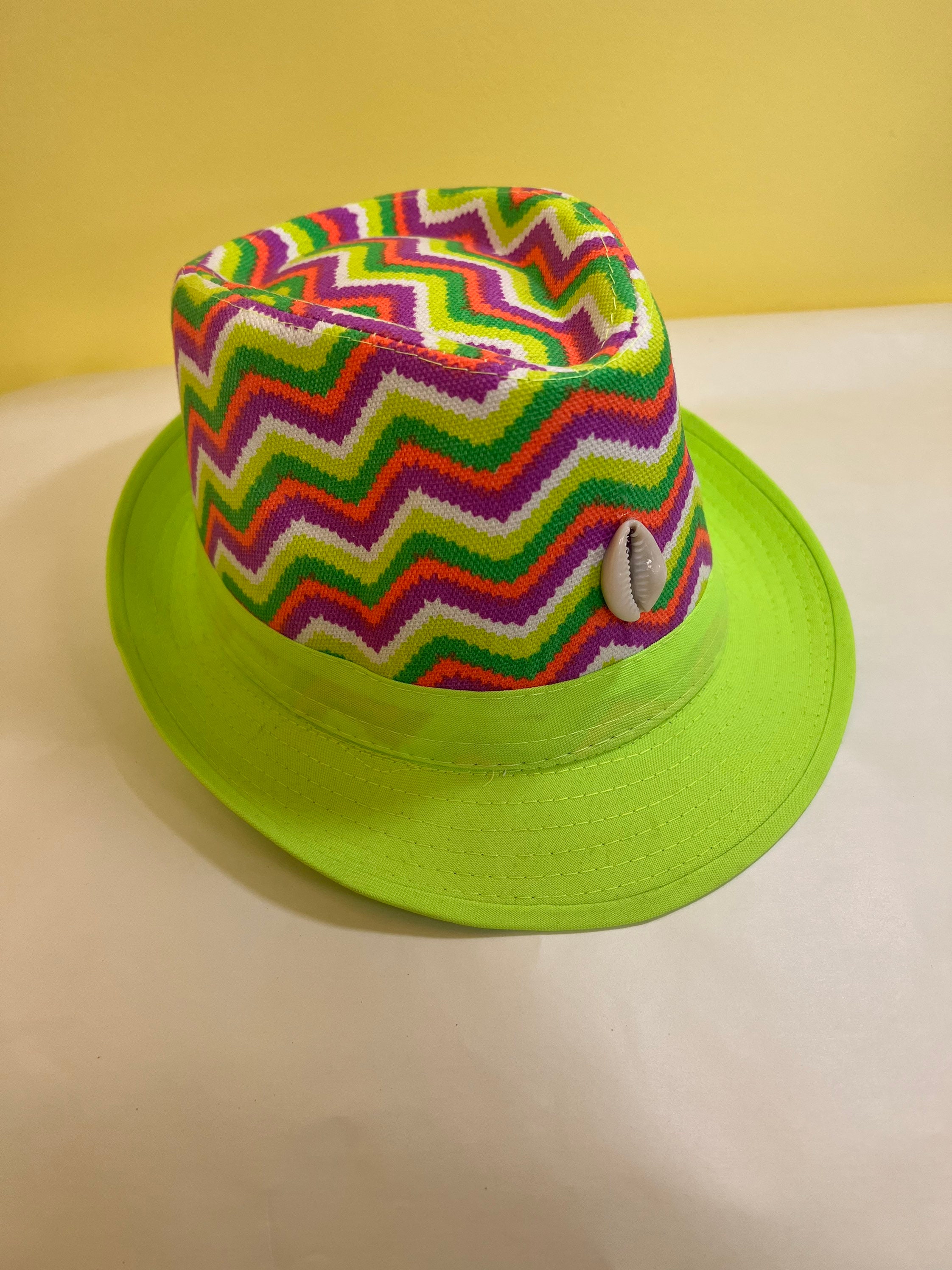 Colorful Fedoraunisex Color Fedorahatscolorful Hat Short Brim Fedora Etsy