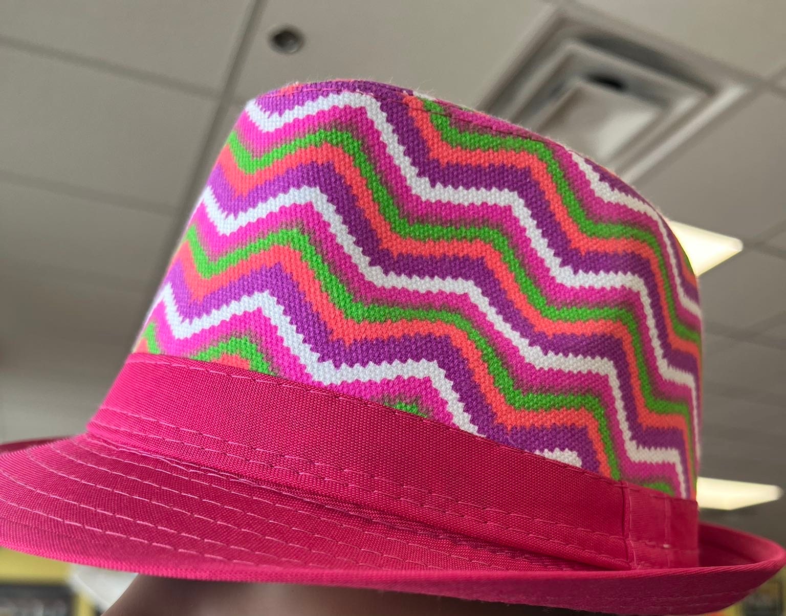 Colorful Fedoraunisex Color Fedorahatscolorful Hat Short - Etsy