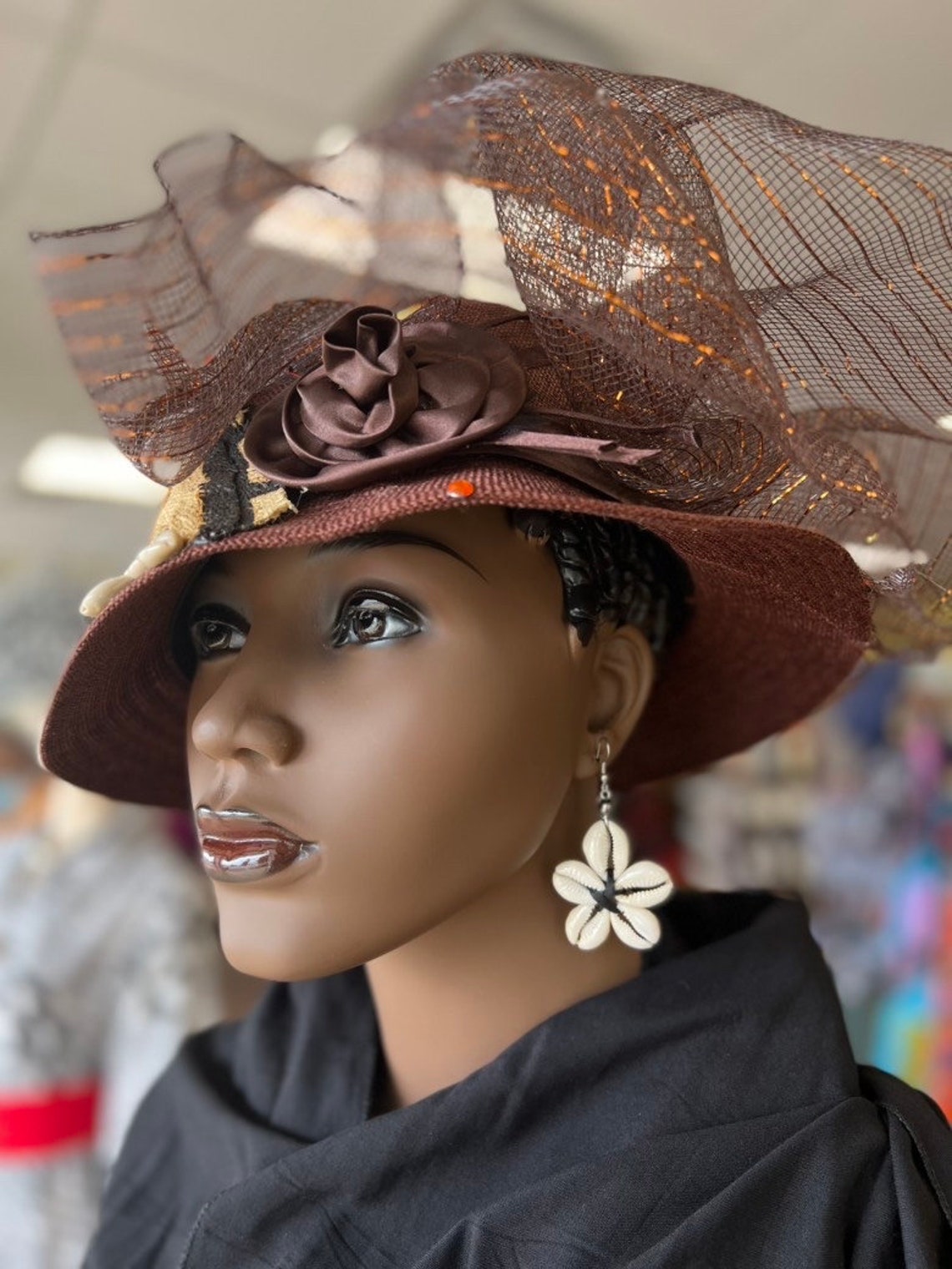 Stylish Fedora Fashion Show Hat Zulu Hat African Church - Etsy