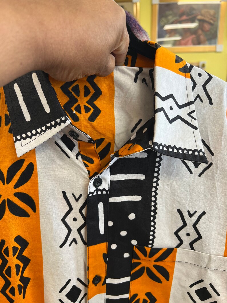 Men African Button Down Shirt/ Men African Print Shirt/african Men ...