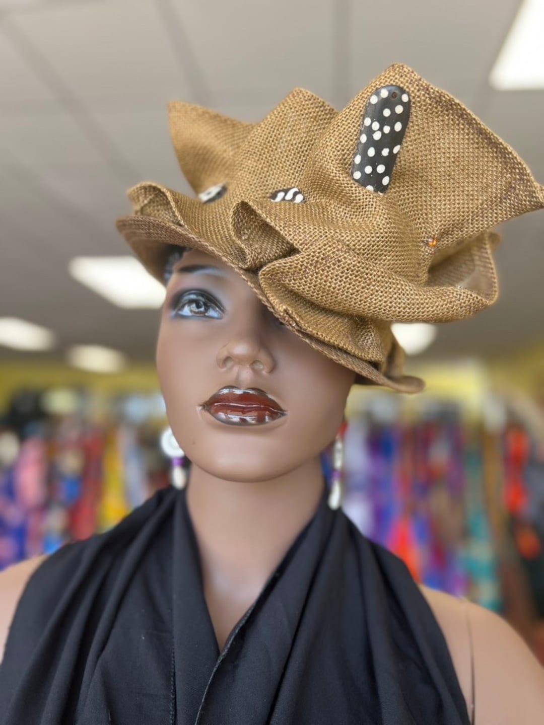 African Hat, Zulu Hat , African Church Hat, African Crown, African ...