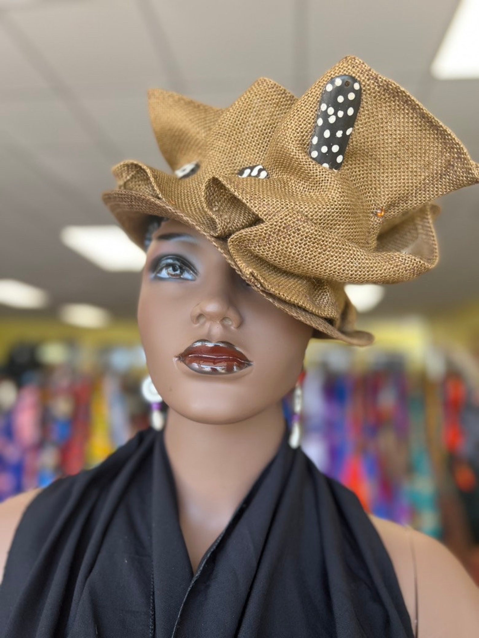 African Hat, Zulu Hat , African Church Hat, African Crown, African ...