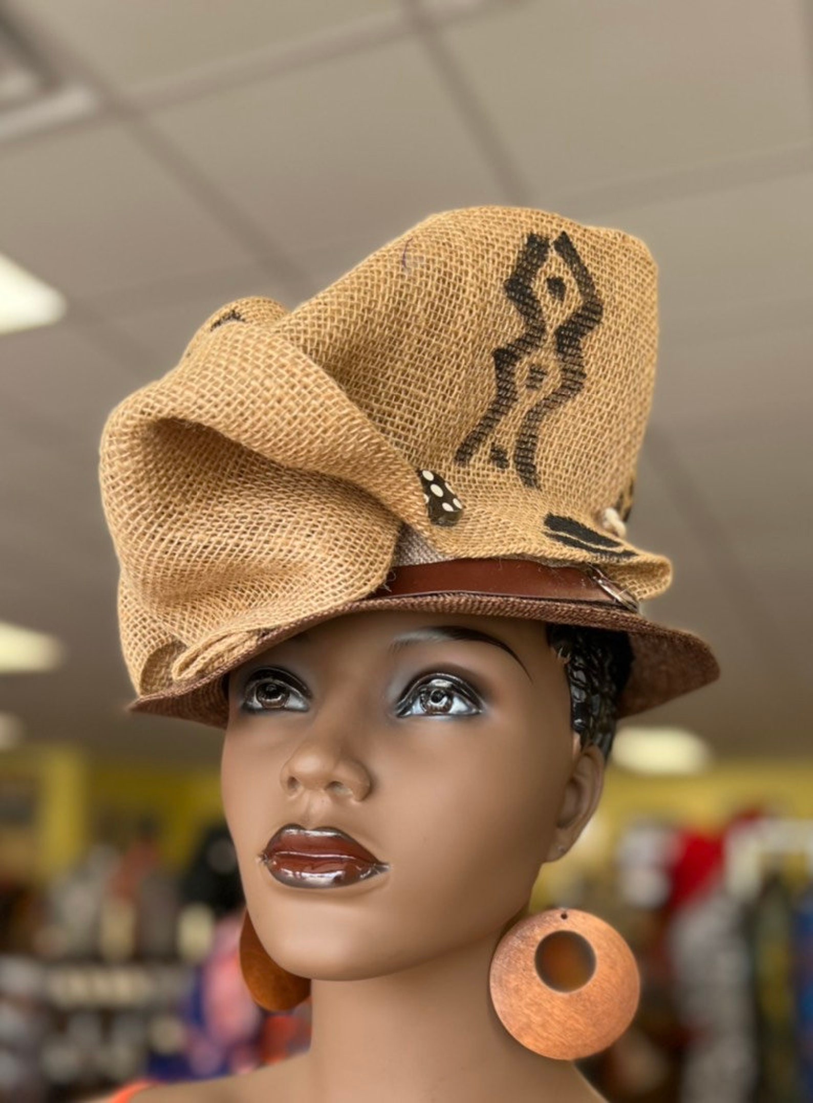 African Hat, Zulu Hat , African Church Hat, African Crown, African ...