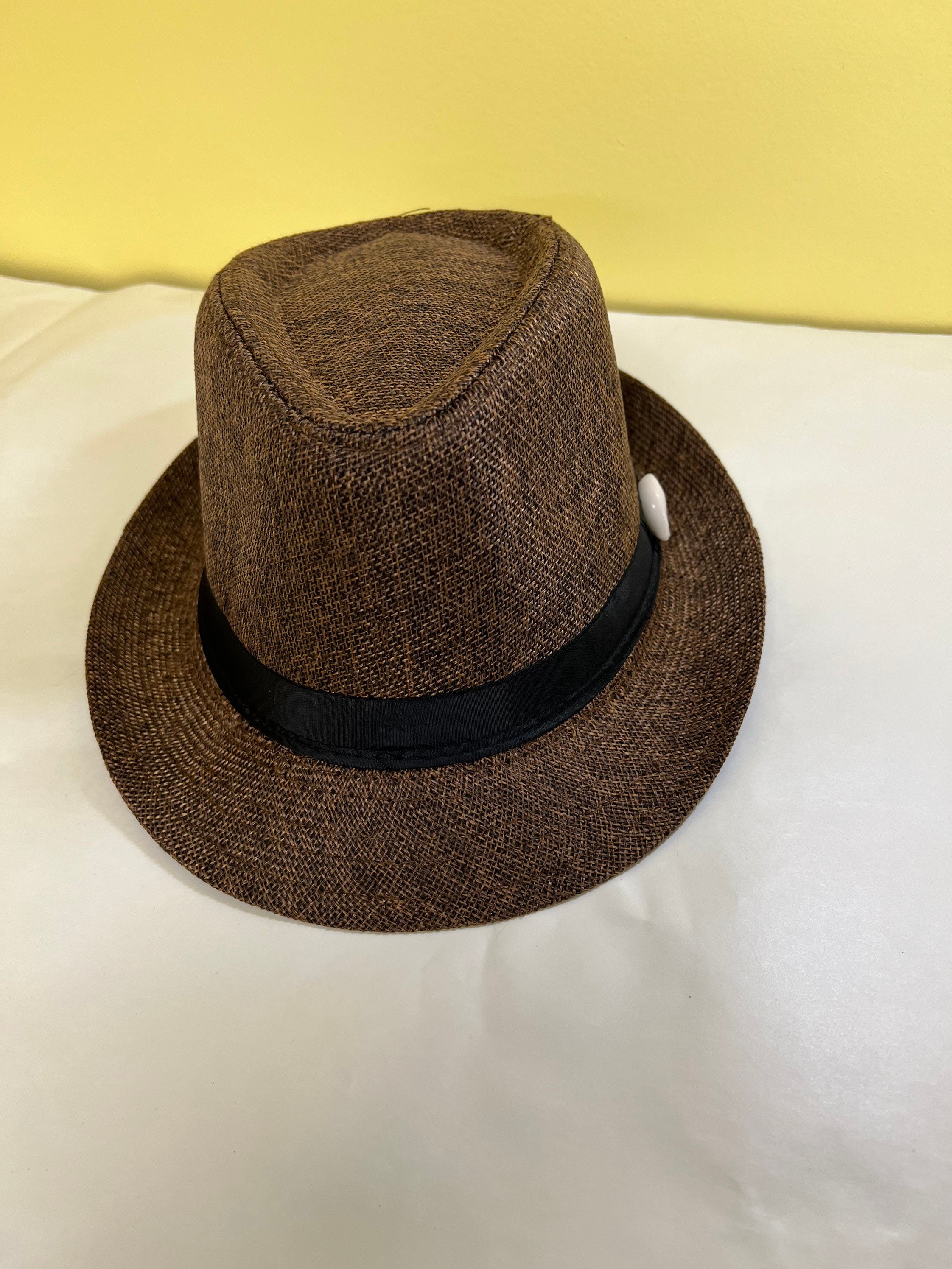 Men Fedora,men Church Hat, Men Classic Style Hat,unisex Summer Fedora ...