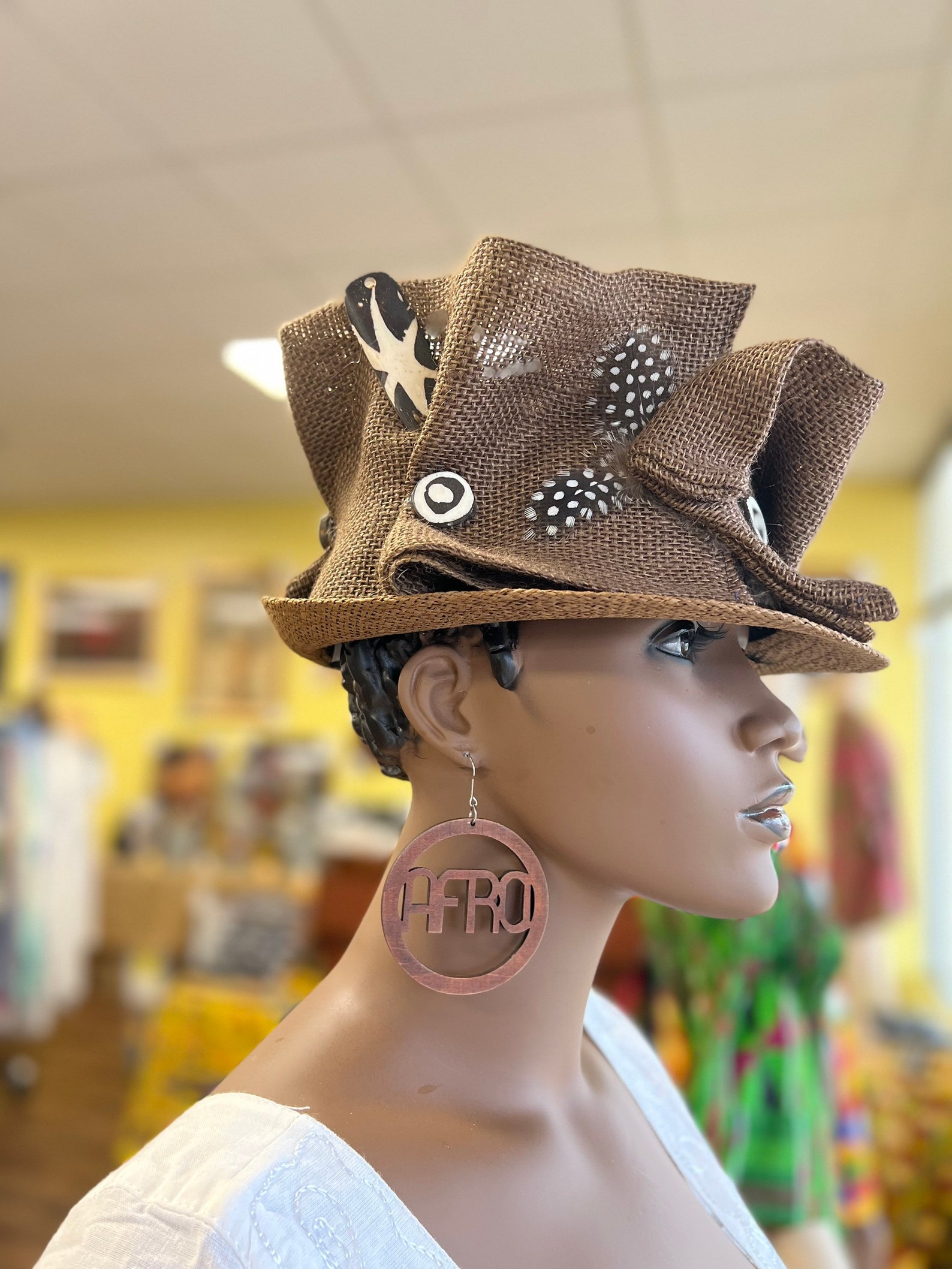 African Hat, Zulu Hat , African Church Hat, African Crown, African ...